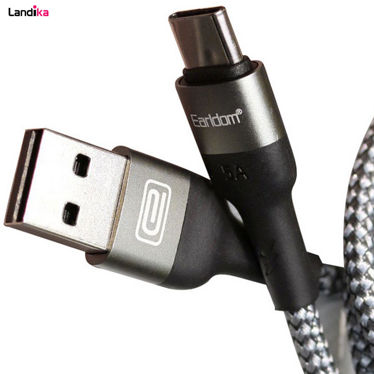 کابل تبدیل Usb به Usb C ارلدام مدل Ec 072c طول 1 متر موبایل داناتل لندیکا